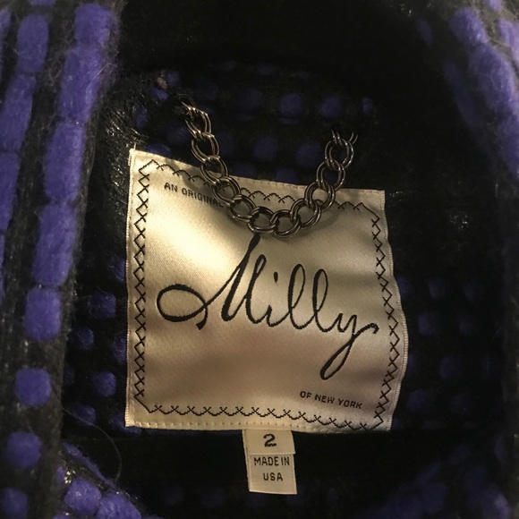 Milly | Jackets & Coats | Milly Aline Coat | Poshmark